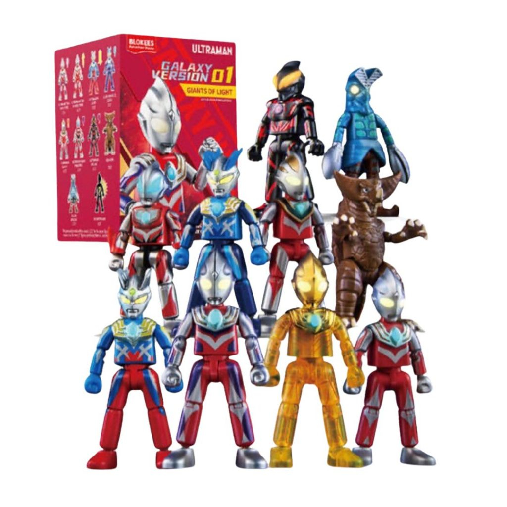 GLOBAL VERSION BLOKEES ULTRAMAN GALAXY VERSION 01 TO 14 (BLIND BOX ...