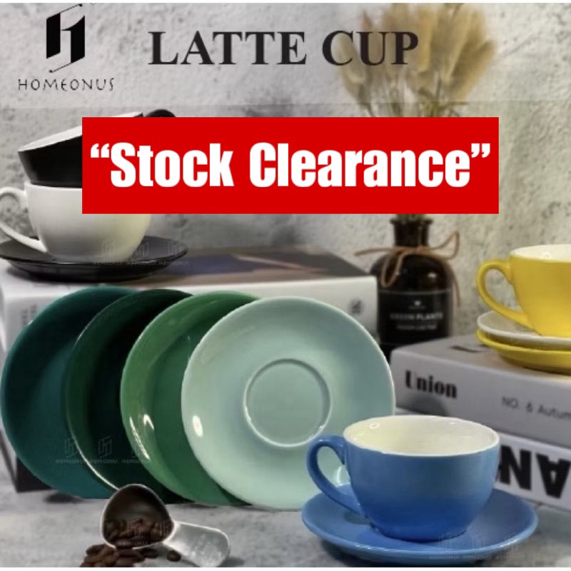 [STOCK CLEARANCE] WLAC Competition BARISTA CHOICE Ceramic Latte Cup set ...