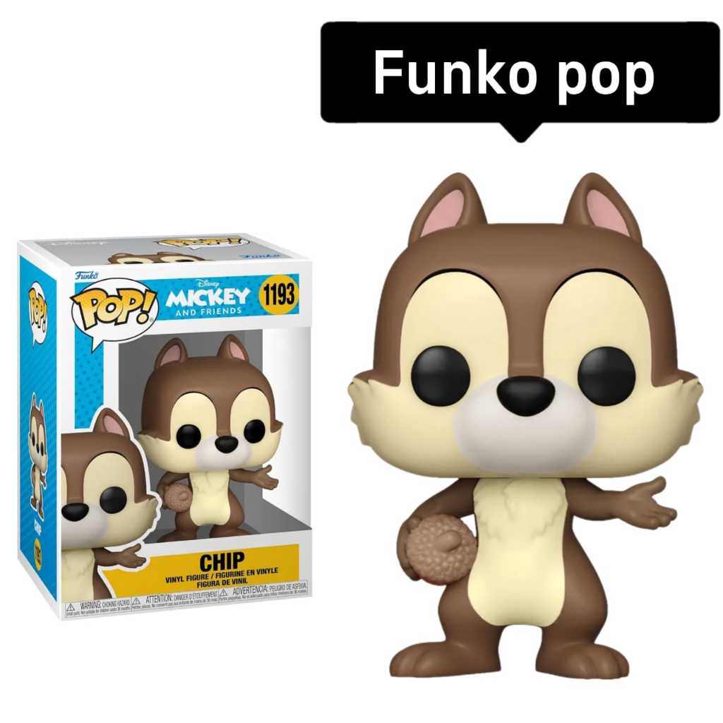 Original Funko Pop! Disney Mickey And Friends 1193 Chip Collectible ...