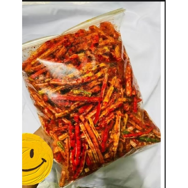 Ready Stock Keropok Seblak As Beton Rasa DaunJeruk Pedas 250g/500g/1kg ...