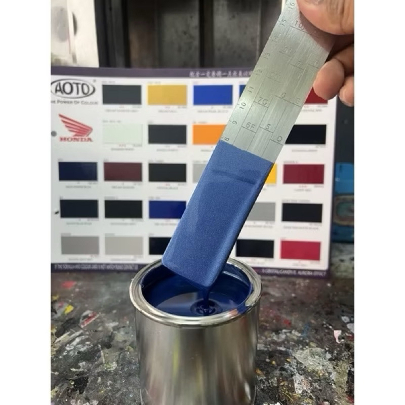 Spray tin cat colour Biru Batik Lc / biru batik | Shopee Malaysia