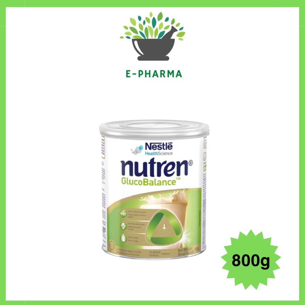 Nestle Nutren GlucoBalance Vanilla 800g (Previously Known As Nutren ...