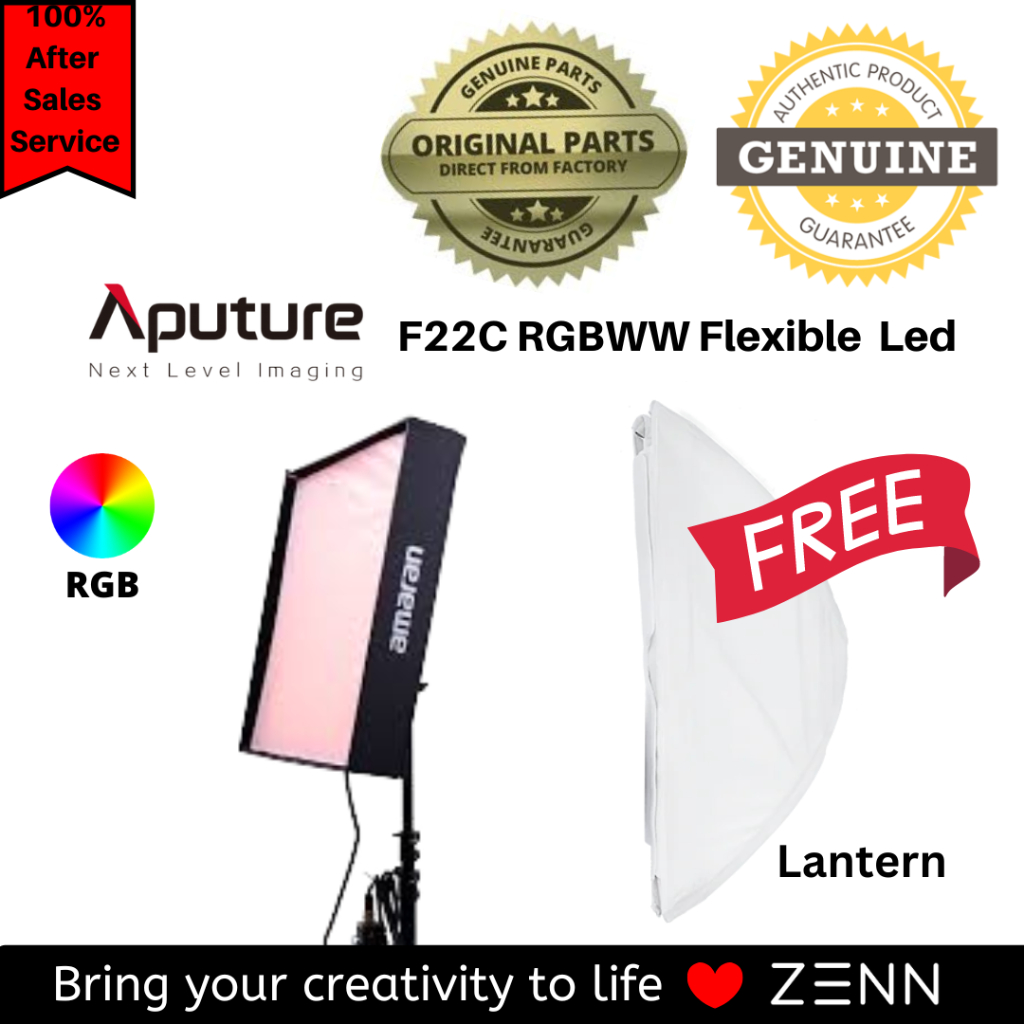 Aputure Amaran F22C RGBWW Flexible Led | Shopee Malaysia