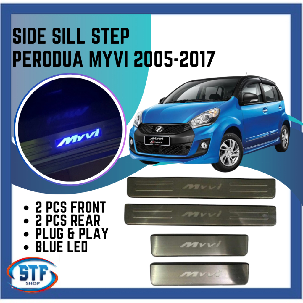 Perodua MYVI 2005-2017 Myvi lagi Best/Myvi SE Chrome Stainless Steel ...