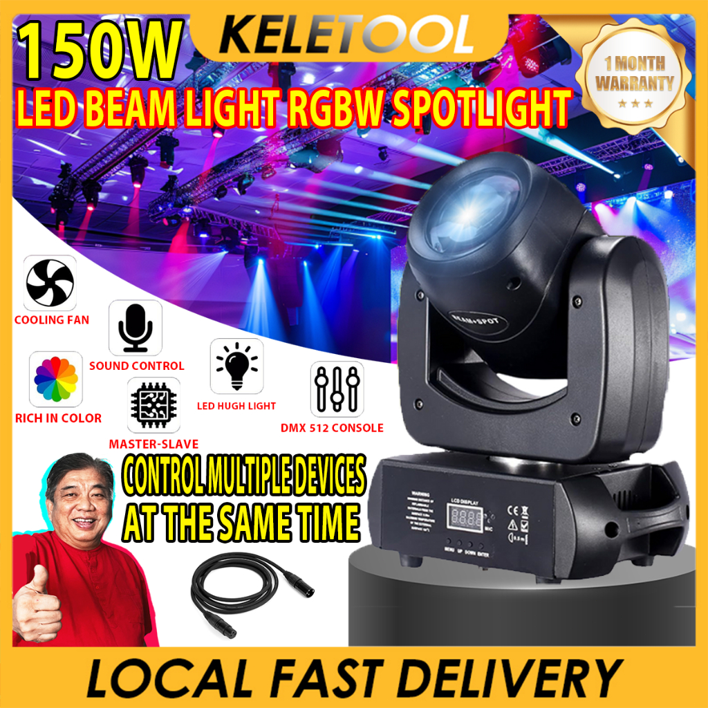 150W LED Beam Light RGBW Spotlight stage lighting beam LED DJ effect ...