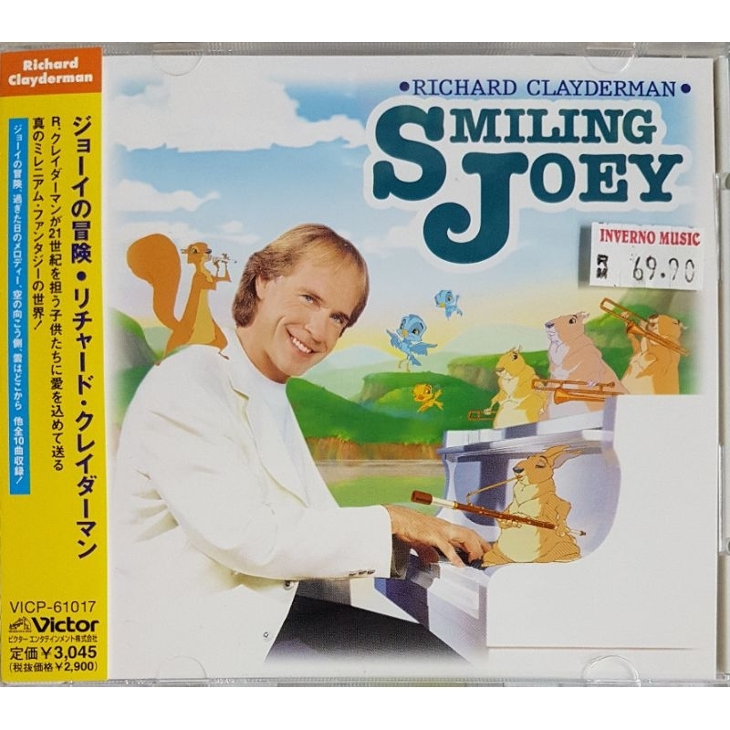 Richard Clayderman - Smiling Joey CD | Shopee Malaysia