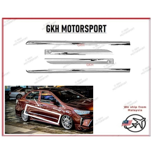 PERODUA BEZZA AV X G 2016 2018 2020 2022 2024 SIDE BODY LINING DOOR ...