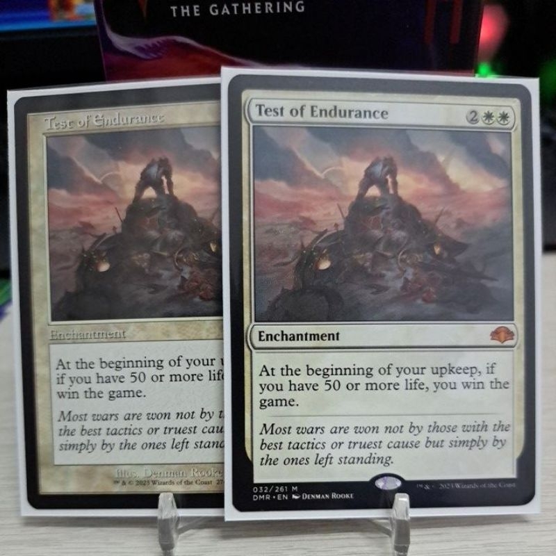 MTG Test of Endurance (DMR)(Mythic) | Shopee Malaysia