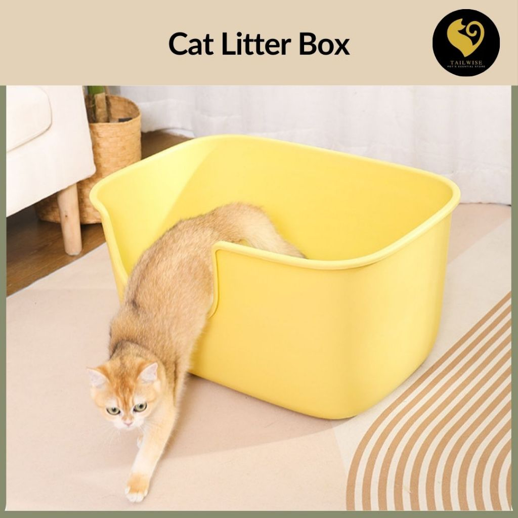 Litter Box Kucing Cat Toilet Bekas Pasir Kucing Tempat Berak Kucing ...