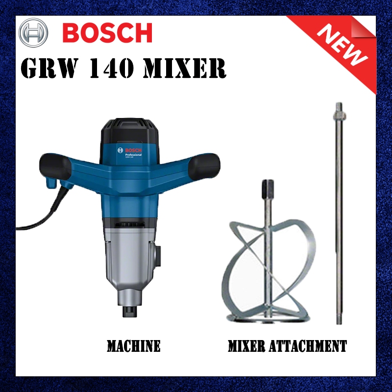 BOSCH GRW 140 ELECTRICAL CEMENT MIXER MIXER ROD ATTACHMENT GRW140 ...