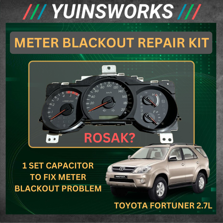 FORTUNER 2.7L Meter Blackout Repair Kit for TOYOTA FORTUNER 2.7L ...
