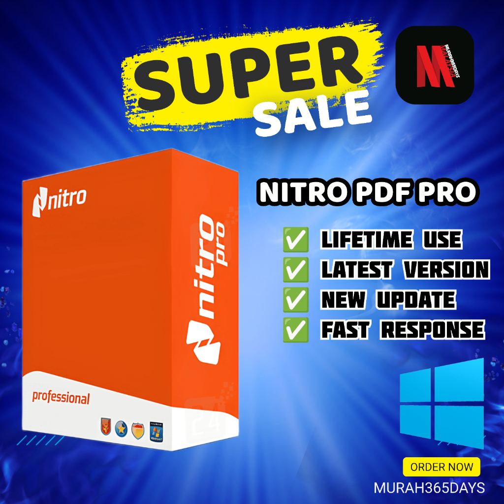 🔥Nitro PDF Pro Enterprise🔥 Latest Update | Windows | Lifetime | Shopee ...