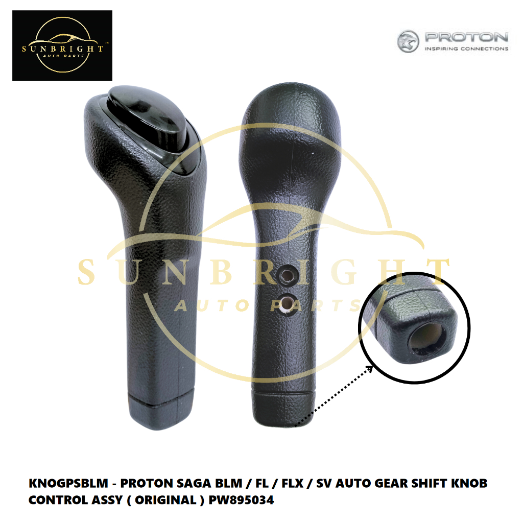 PROTON SAGA BLM / FL / FLX / SV AUTO GEAR SHIFT KNOB CONTROL ASSY ...