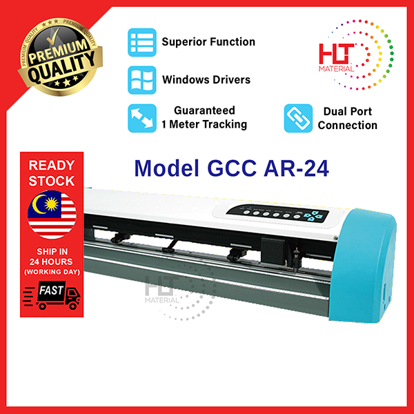 Plotter Machine GCC AR24 Fast Cutting Sticker Machine Mesin Potong ...