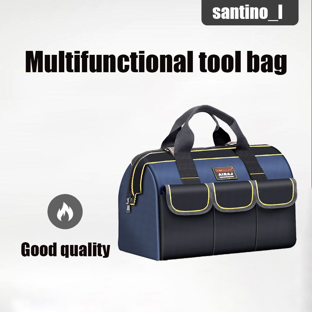 Heavy duty Electrician Tool Bag workpro multi pocket canvas waterproof ...