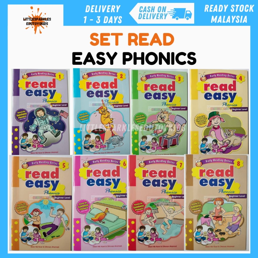 READ EASY PHONICS BEGINNER LEVEL | Shopee Malaysia
