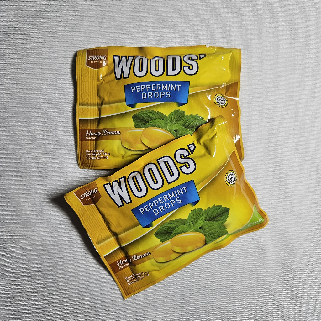 Woods Peppermint Drops (Honey Lemon Flavour) | Shopee Malaysia