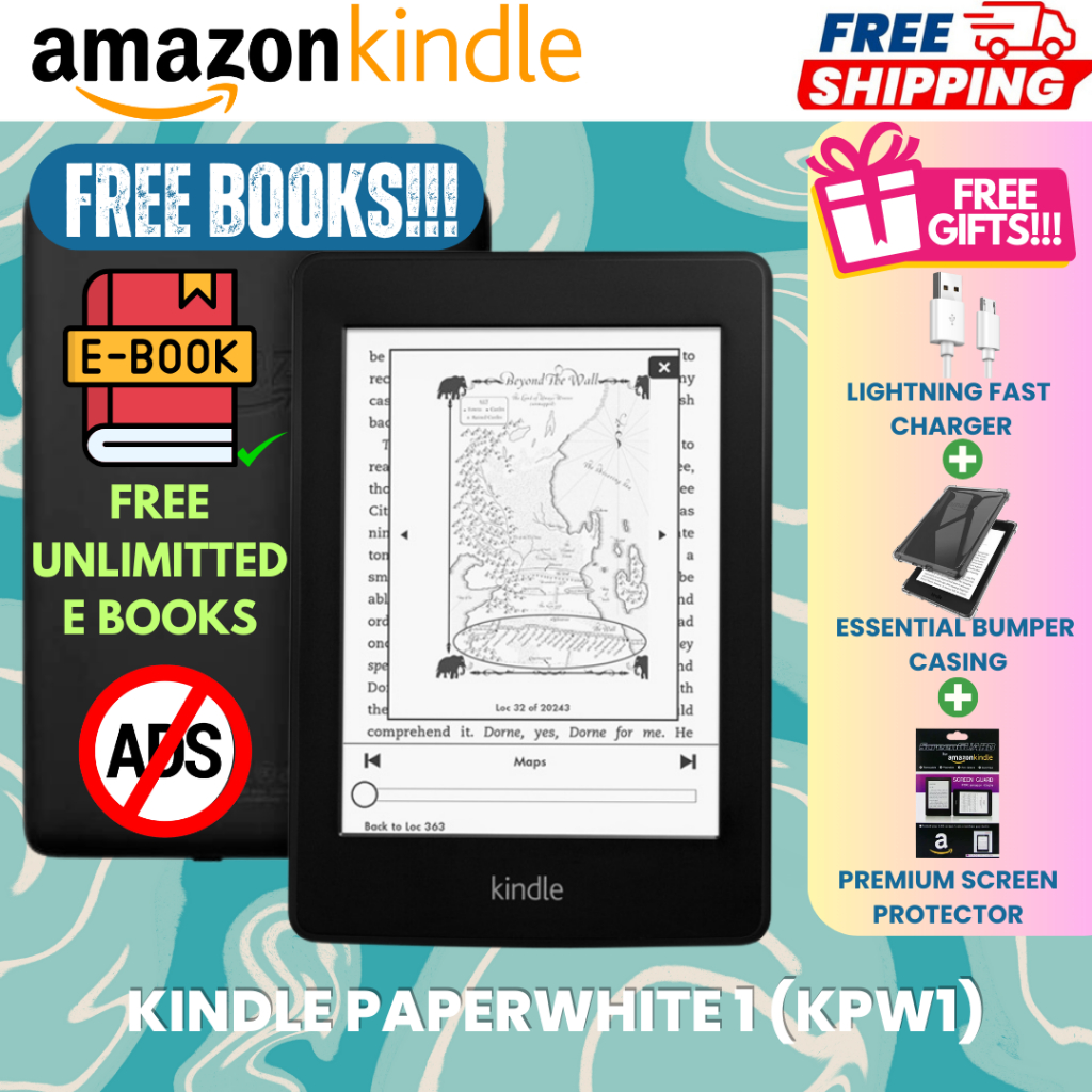 Amazon Kindle 7th Gen Basic / K7 / 7th gen Paperwhite / KPW3 /KPW2 ...