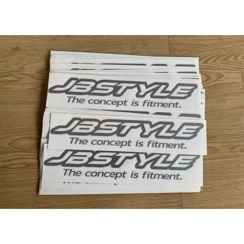 JB Style The Concept is Fitment Origin Premium Sticker Waterproof ...