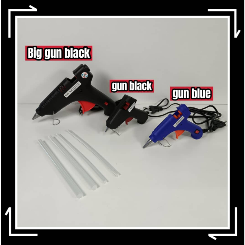 glue gun pistol electric hot melt high temperature heater repair tool ...