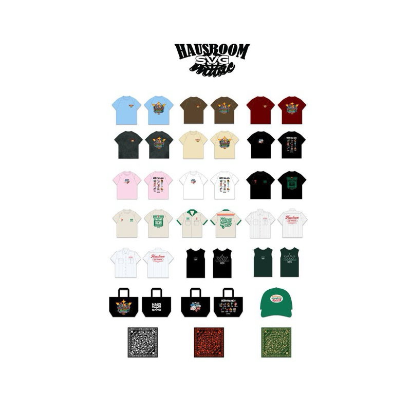 SVG X HAUSBOOM COLOURS OF LIFE COLLECTION | Shopee Malaysia