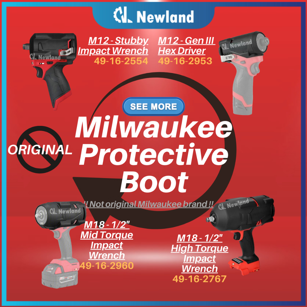 Milwaukee Protective Boot / Milwaukee Cover | Shopee Malaysia
