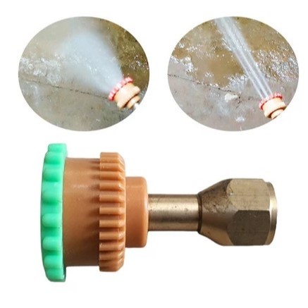 4 Holes Nozzle Manual Knapsack Sprayer Nozzle Kepala Tembaga Pam Racun ...