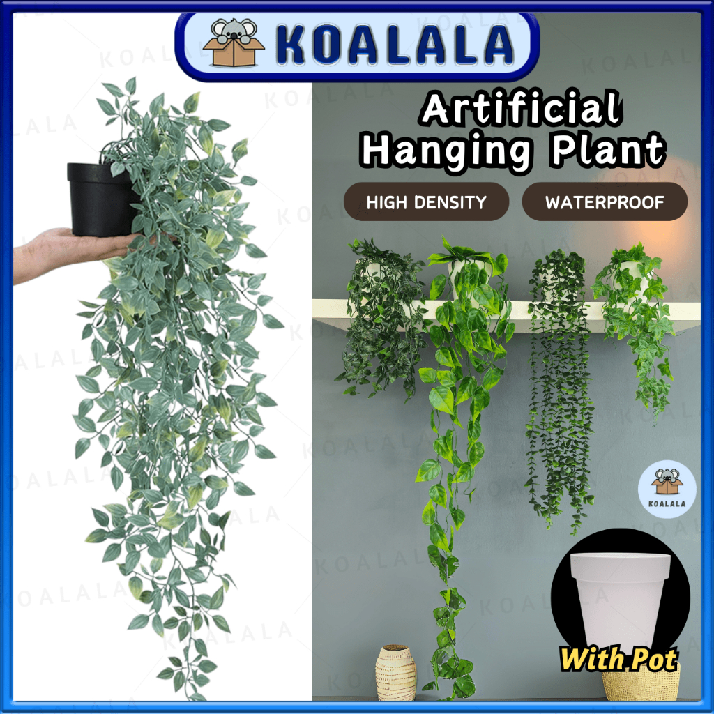 Artificial Hanging Plant Pokok Hiasan Artificial Flower Fake Plant With ...