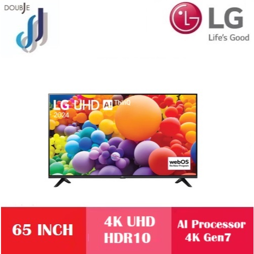 LG 65" 65UT7350 4K UHD Smart TV | HDR10 Pro | 4K AI Upscaling | Game ...