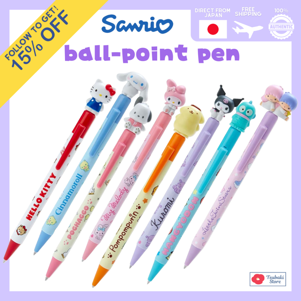 SANRIO Mascot Ballpoint Pen Collection | Shopee Malaysia