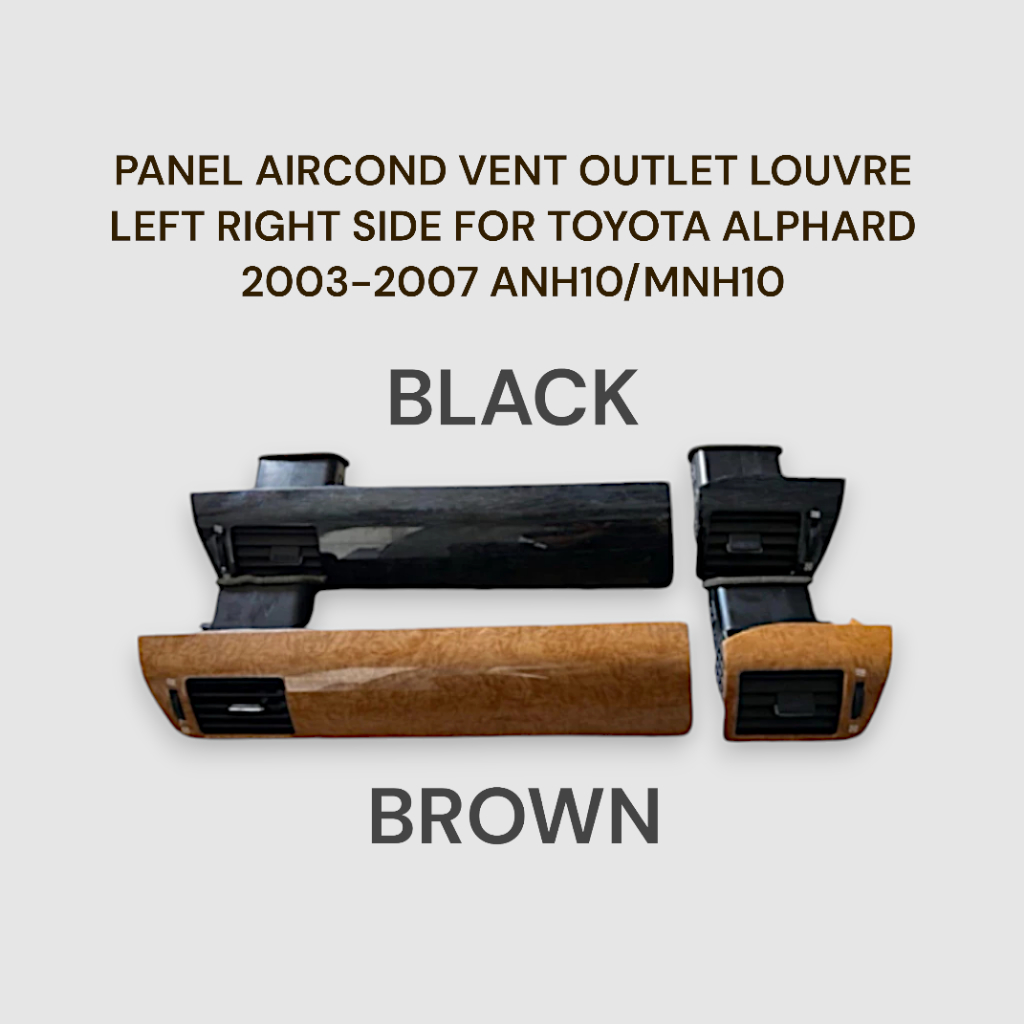 PANEL AIRCOND VENT OUTLET LOUVRE LEFT RIGHT SIDE FOR TOYOTA ALPHARD ...