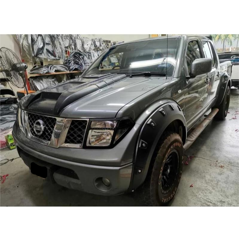 Nissan Navara D40 Fender Arch (4 PCS) KASAL With Nut navara fender arch ...