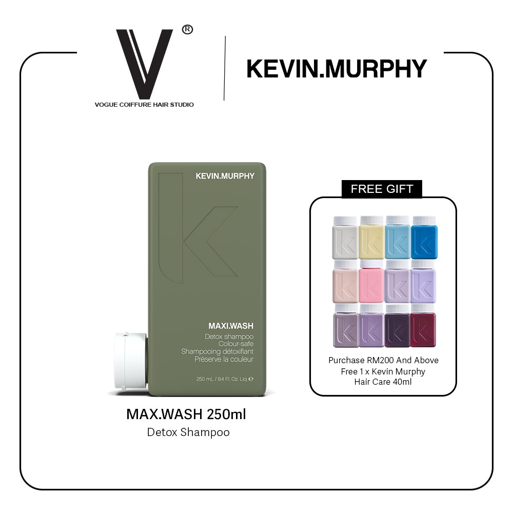 Kevin Murphy Detox Maxi Wash Shampoo 250ml ( Detox Shampoo ) | Shopee ...