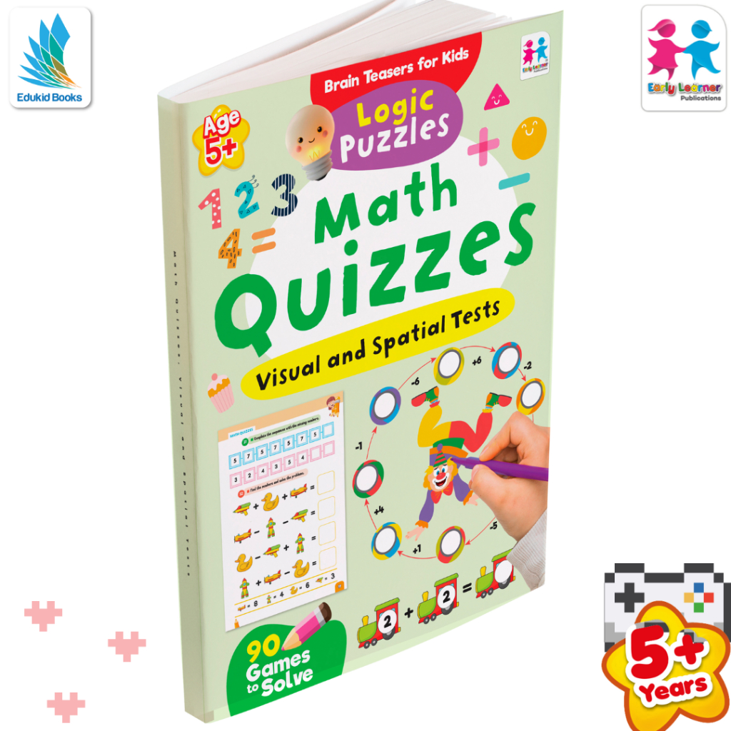 Math Quizzes and Spatial Test Brain Teasers For Kids Logic Puzzles ...