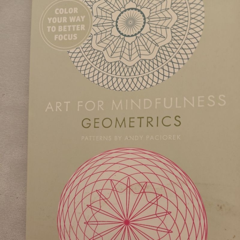 (Used) OCT12-11LCM.Art for Mindfulness. Geometrics. Patterns by Andy ...