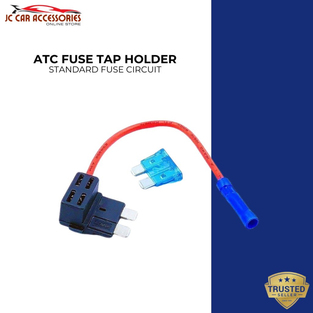 12V Fuse Add-a-circuit TAP Car Auto Circuit Fuse Tap Adapter Standard ...
