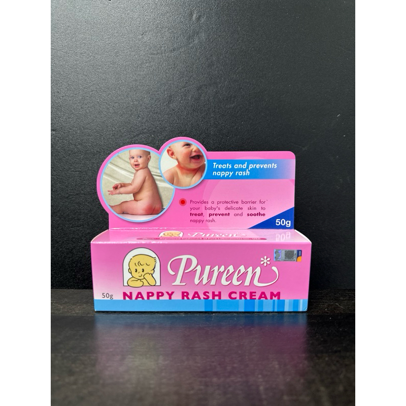 Pureen Nappy Rash Cream (treat and prevent nappy rash) 50g | Shopee ...