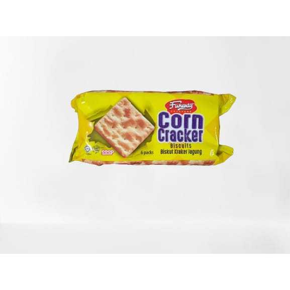 **FUNWAY CORN CRACKER** Saiz 140g per pek (1 Carton = 140g x 24 ...