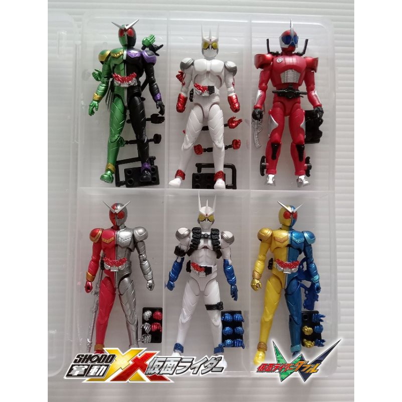 Shodo XX O Kamen Rider W Double Eternal Accel Skull Joker Dopant Fuuto ...