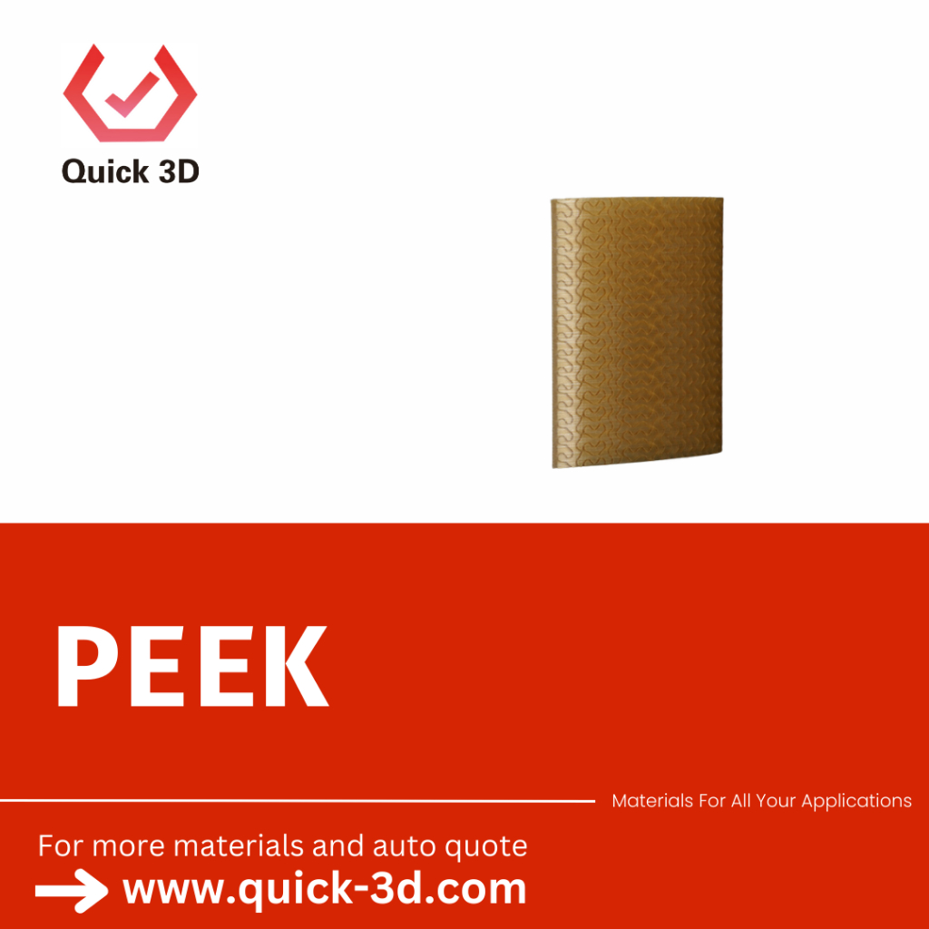PEEK / PEEK CF High Temperature Resistance FDM 3D Printing Services ...