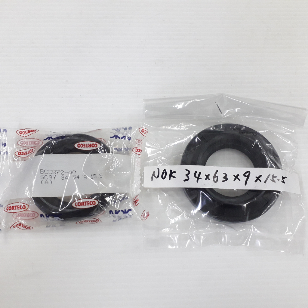 (2PCS SET 34x63x9x15.5 & 34x54x9x15.5) DRIVE SHAFT OIL SEAL TOYOTA VIOS ...