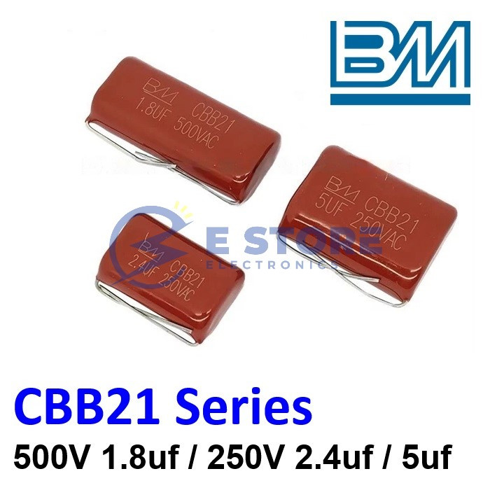 KDK / Panasonic Ceiling Fan Condenser / Capacitor 1.8uf / 2.4uf / 5uf - BM CBB21 Series | Shopee ...