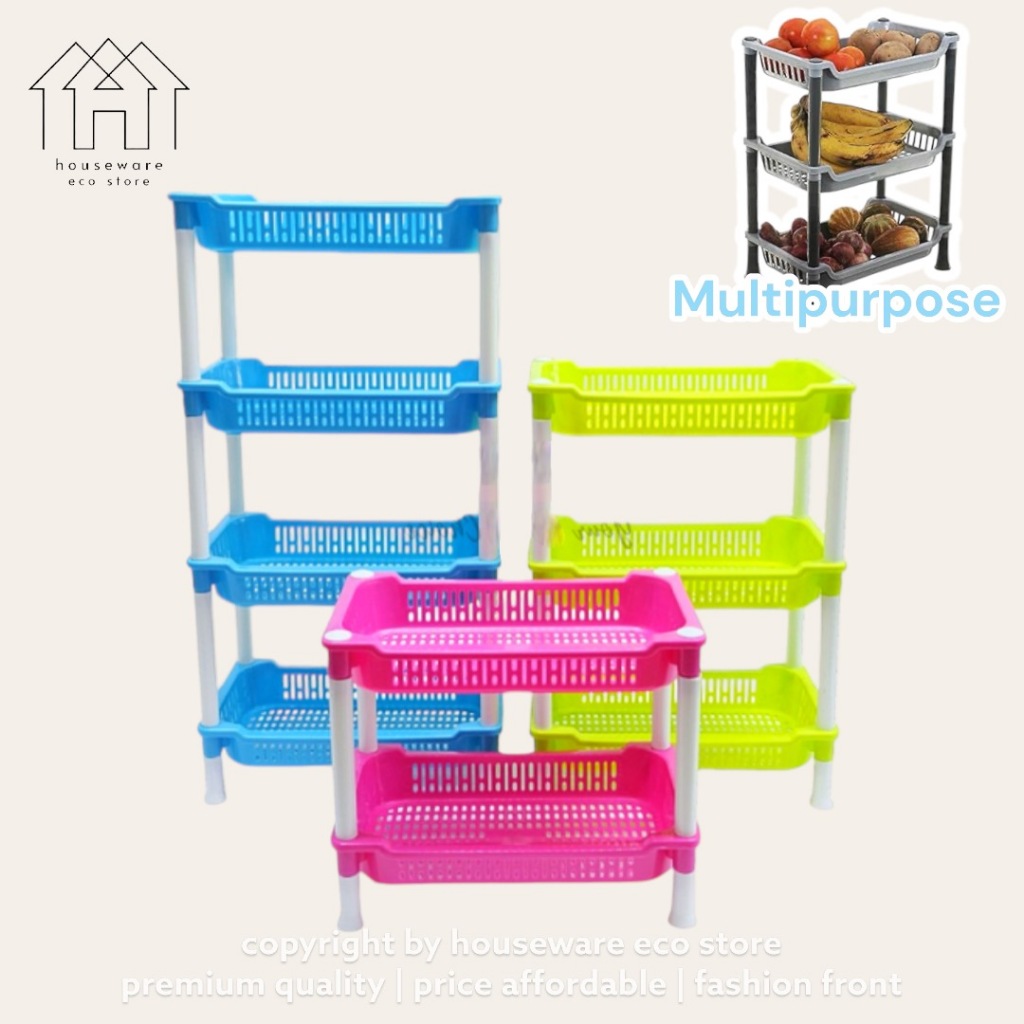 Large Kitchen Storage Rack / Multi-Layer Rak Barang Serbaguna / Rak ...