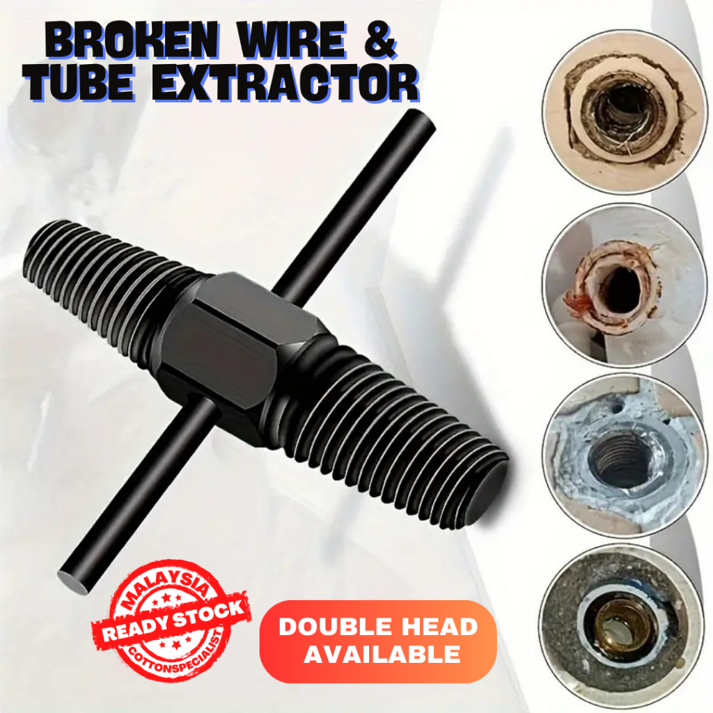 [ READY STOCK ] Water Pipe Extractor Carbon Steel Double Head Broken ...
