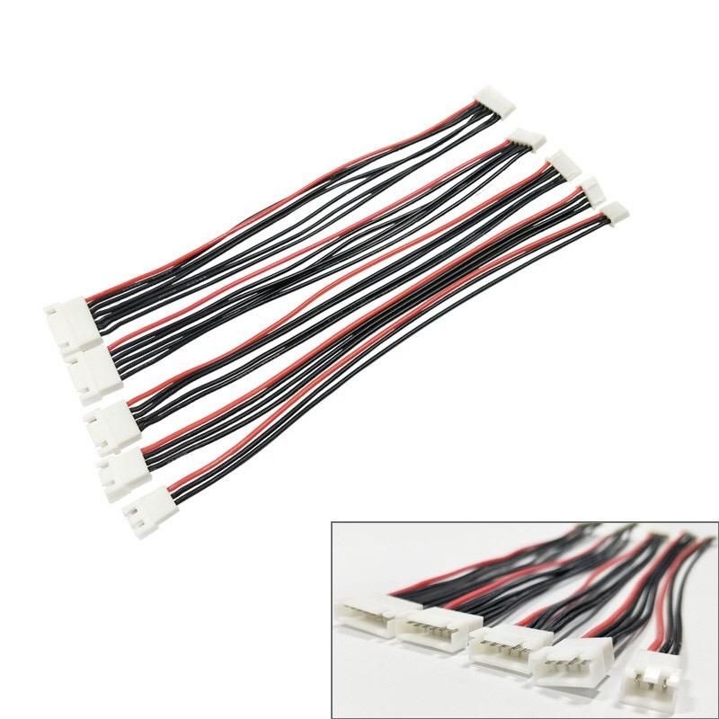 1 pcs JST-XH 1S 2S 3S 4S 5S 6S 20cm 22AWG Lipo Balance Wire Extension ...