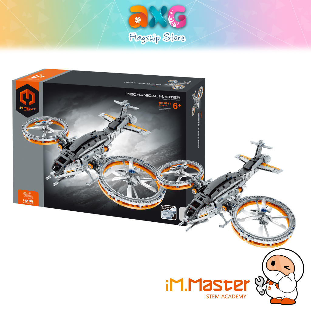 Year End Sales | iM.Master Mechanical Master Block Starfighter DIY ...