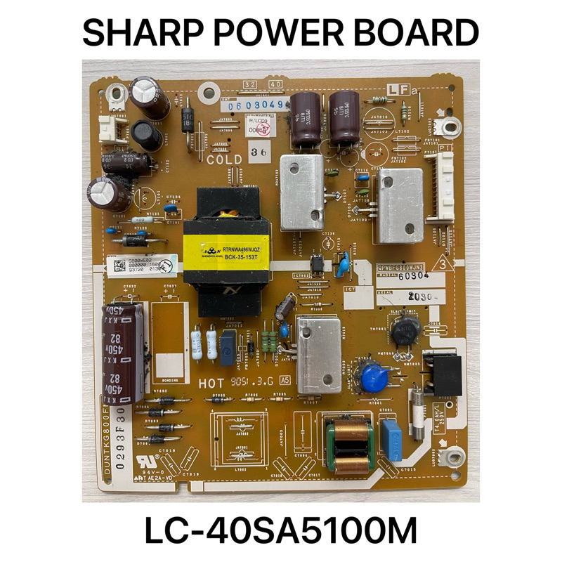 Sharp Power board LC-40SA5100M | Shopee Malaysia