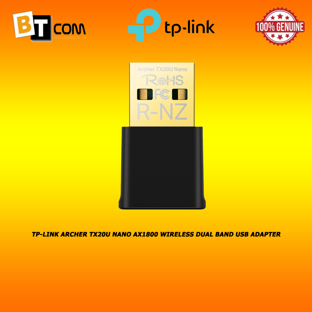 TP-Link Archer TX20U Nano AX1800 Wireless Dual Band USB Adapter TL ...
