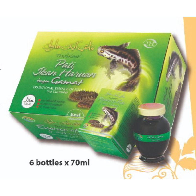 HT Tradisional Pati Ikan Haruan dengan Gamat/Traditional Essence of ...
