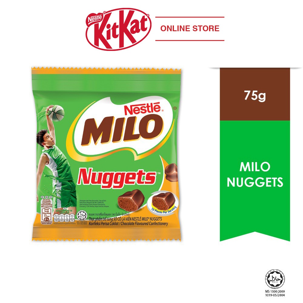 NESTLÉ MILO® Nuggets 75g Bundle of 1/2/4 | Shopee Malaysia